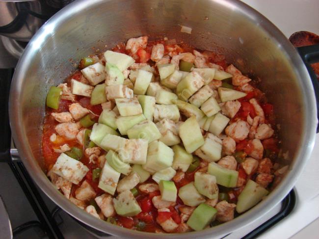 Tavuklu Türlü Yemeği Nasıl Yapılır? (7/12) | Resimli Yemek Tarifleri