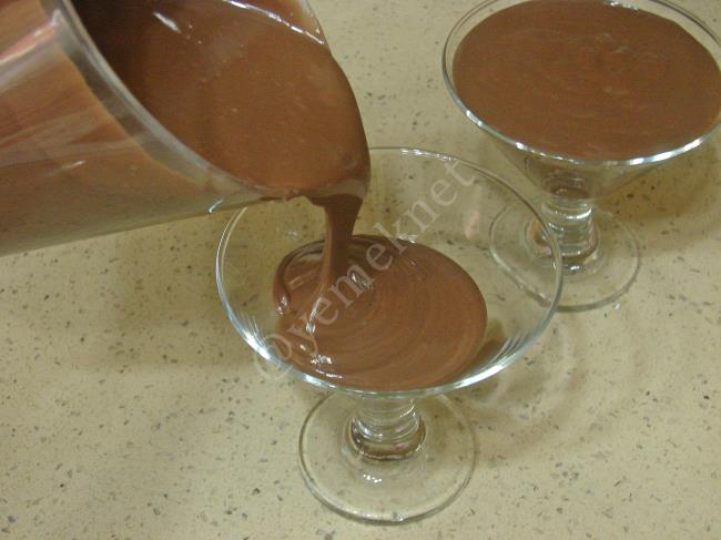 Kremalı Çikolatalı Puding Nasıl Yapılır? (9/12) | Resimli Yemek Tarifleri