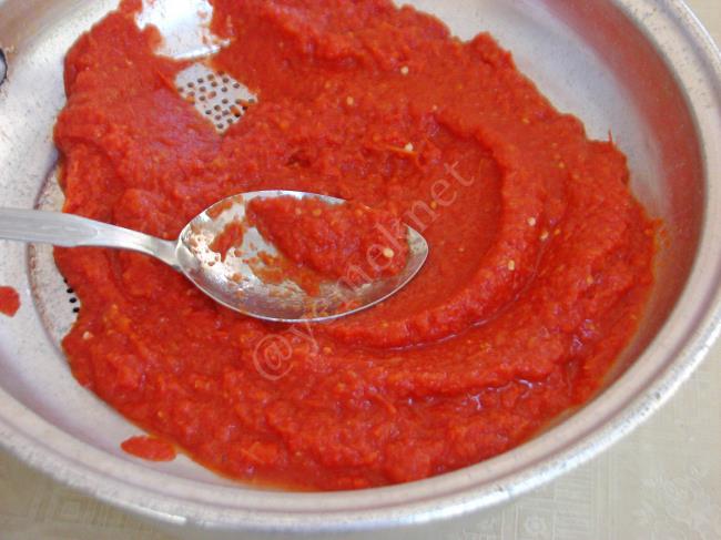 Salça Nasıl Yapılır? (7/12) | Resimli Yemek Tarifleri