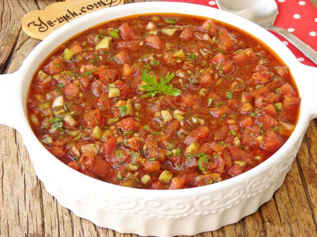 Bostana Salatası Nasıl Yapılır? (13/16) | Resimli Yemek Tarifleri