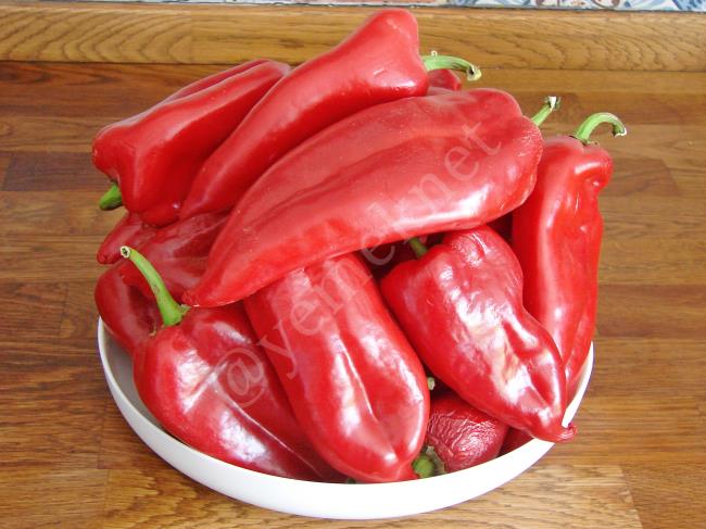 Fırında Kapya Biber Közleme Nasıl Yapılır? (1/8) | Resimli Yemek Tarifleri